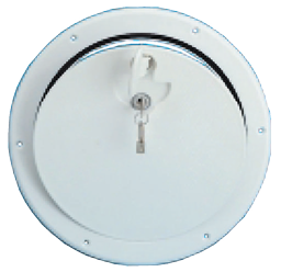 Plastic Inspection Hatch with Lock - Available in Two Sizes (White ...