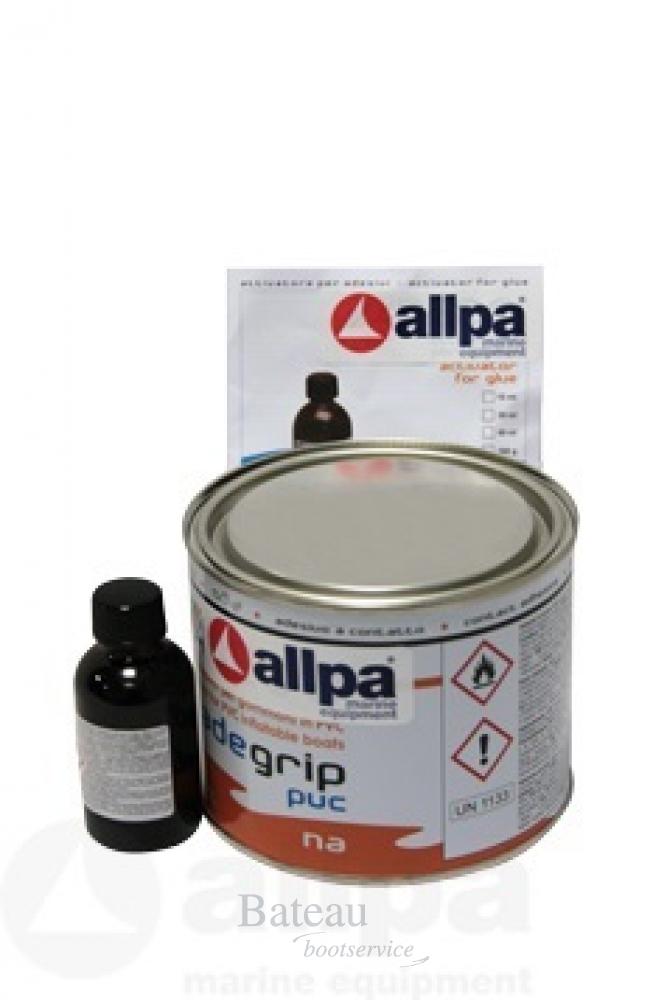 PVC rubberboot lijmen gebruik 2 Componenten lijm -Bateau Bootservice