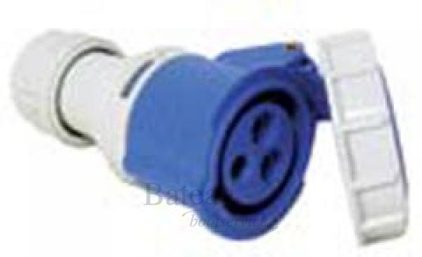 CEE plug 16a female safety closure – Bateau Bootservice