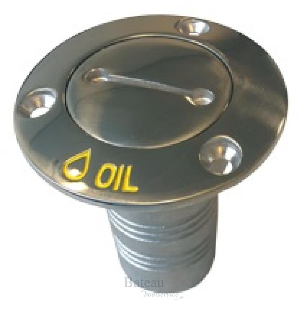 Stainless Steel Deck Filler Cap Oil – Bateau Bootservice